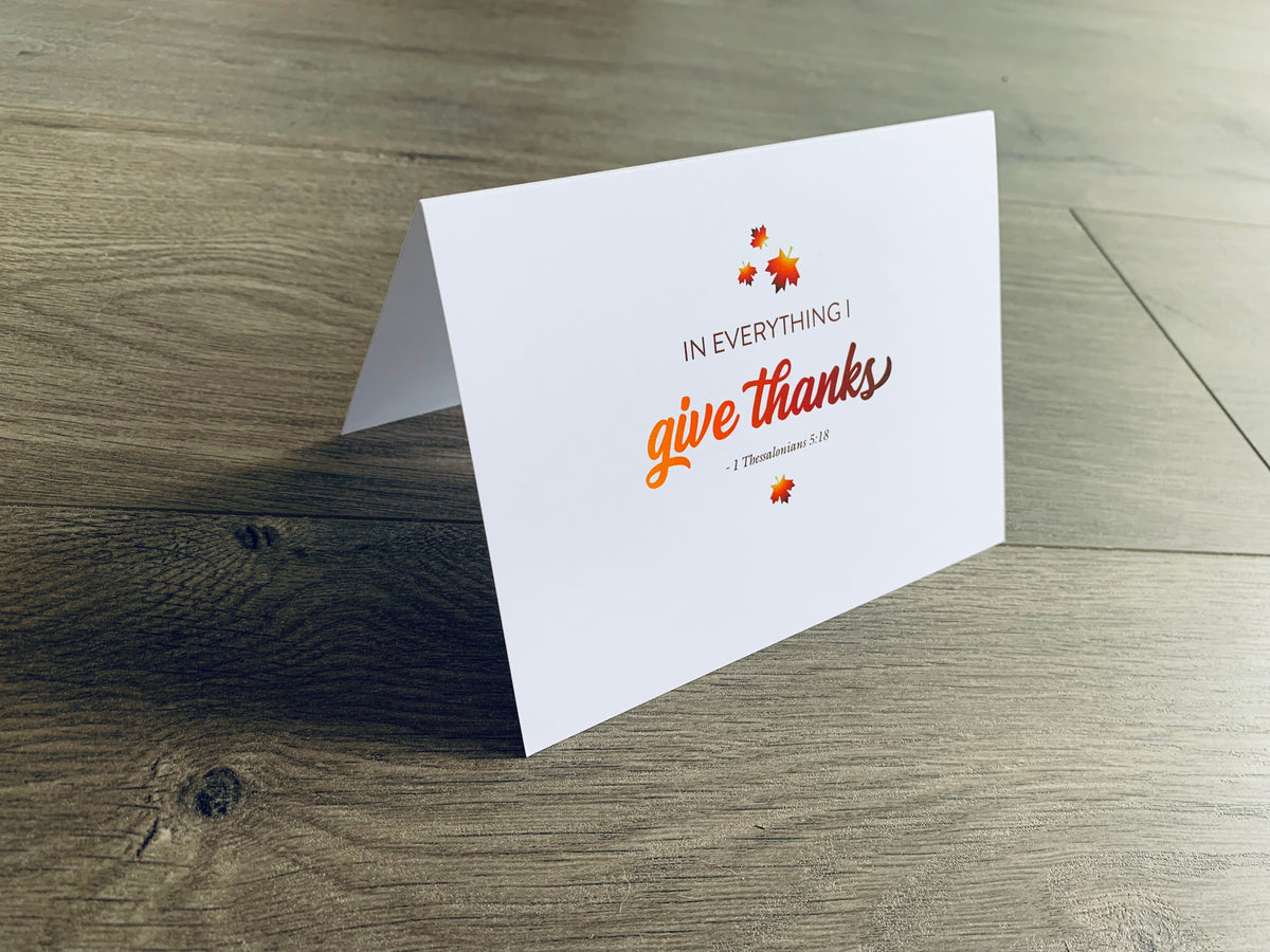 Giving Thanks Thanksgiving Notes | 6 designs | Stationare