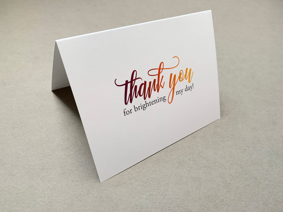 Simply Thanks Notecard Set | 6 designs | Stationare