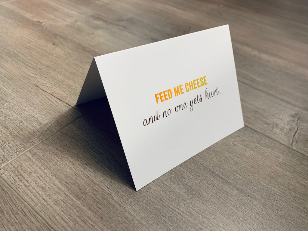 Cheese Lovers Note Card Collection | 6 designs | Stationare
